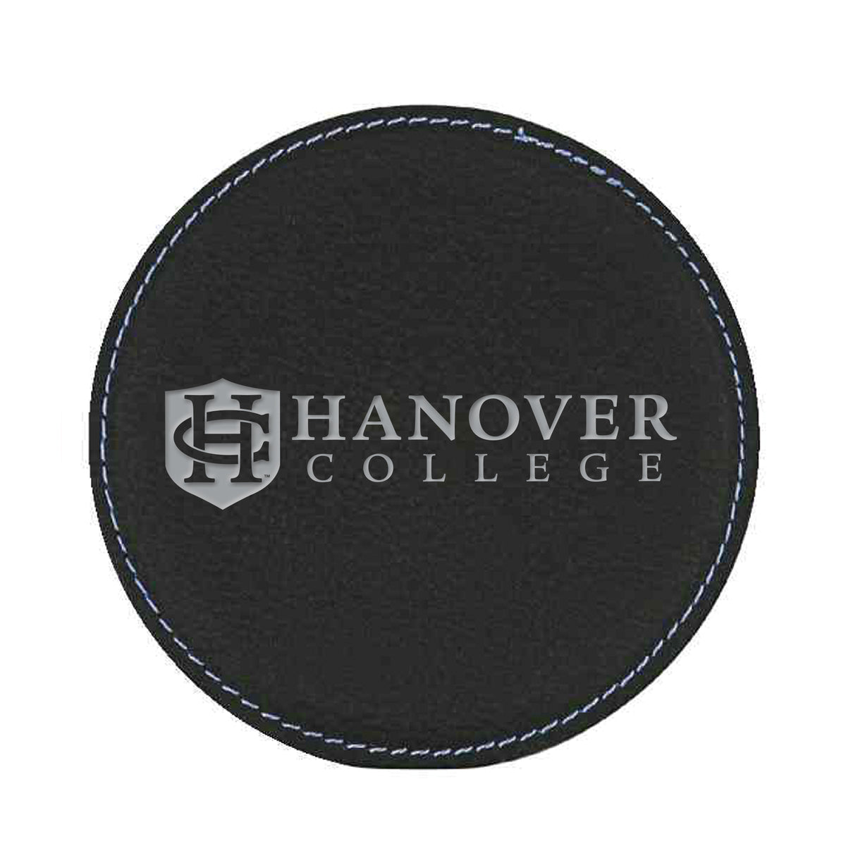 Laramie Round Coaster | Black – Hanover College Campus Store