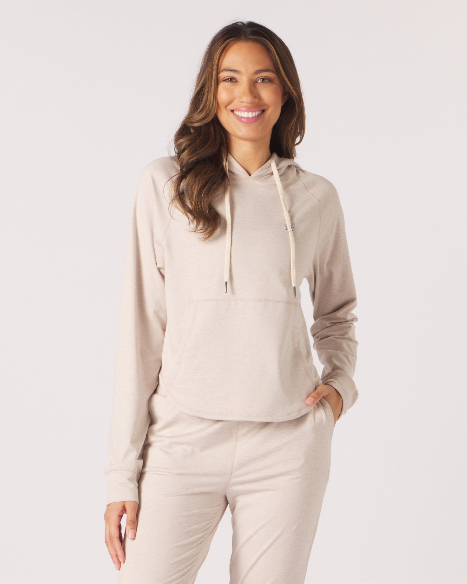 Rocky Hoodie | Oatmilk Marble – Hanover College Campus Store